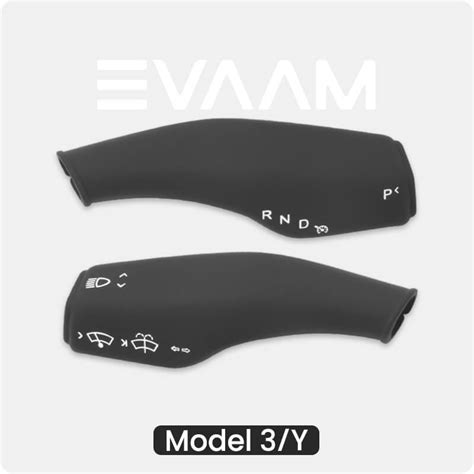 Evaam® Silicone Tesla Gear Shift Cover Trim For Model 3y Accessories
