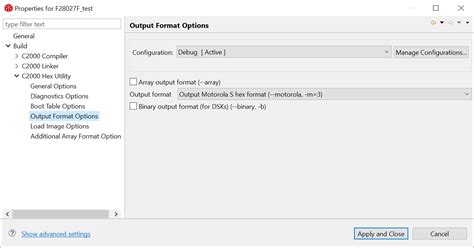 Ccs Tms F S How To Use S Record In Ccs Code Composer Studio