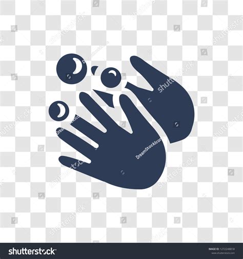 Hygienic Hand Icon Trendy Hygienic Hand Stock Vector Royalty Free