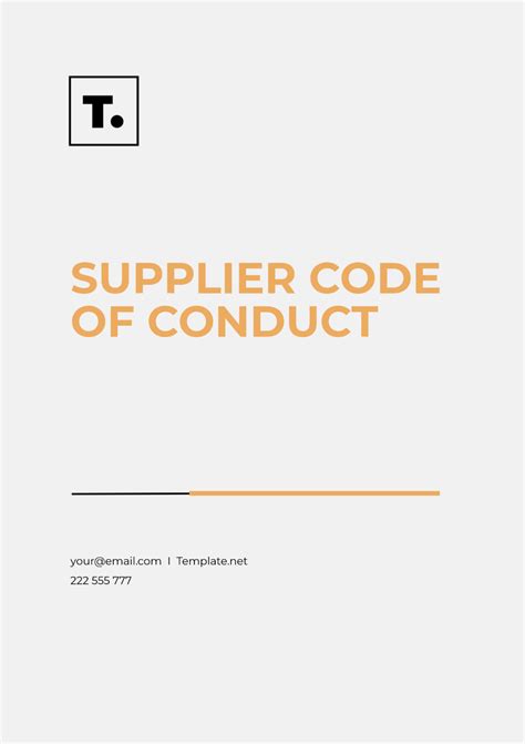 Free Code Of Conduct Acknowledgment Template To Edit Online