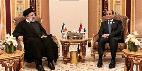 السیسی اراده ما بر ایجاد روابط واقعی با ایران است تابناک Tabnak