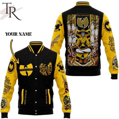 Custom Name Wu Tang Clan Forever Baseball Jacket Torunstyle