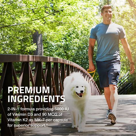 Mua Bronson Vitamin K2 MK7 With D3 Supplement Non GMO Formula 5000 IU