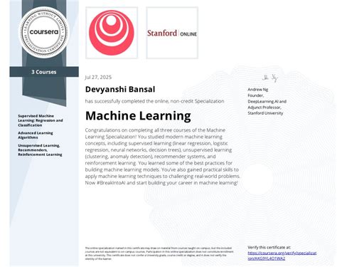 Machinelearning Artificialintelligence Datascience Ml Andrewng