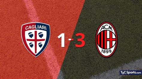 Cagliari Vs Milan En Vivo Seguí El Partido Minuto A Minuto Tyc Sports