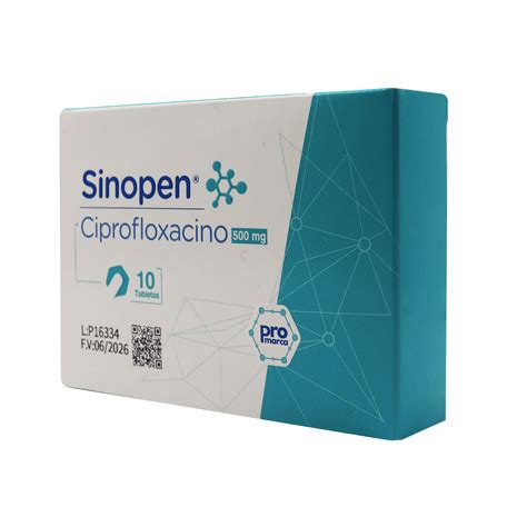Sinopen 500 Mg Laboratorios