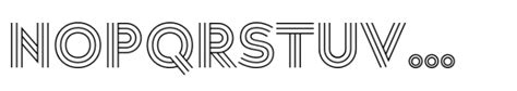 Mesclo Interline Font Decorative Display Modern What Font Is
