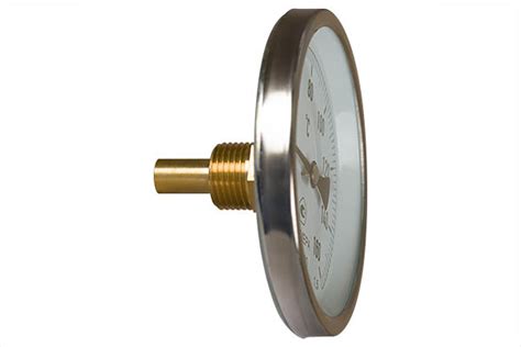 Термометр биметаллический ЭКОМЕРА БТ-1-100, 0-200С, L=40 - Экомера