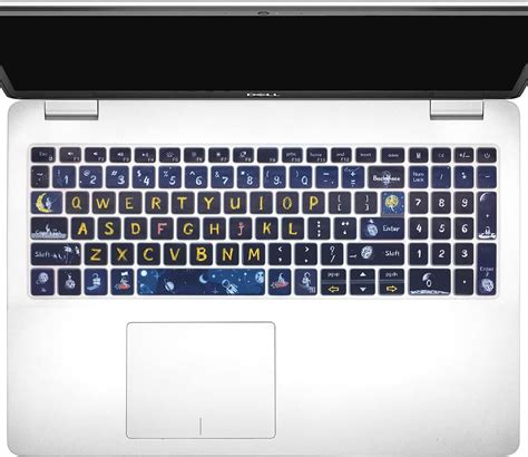 Amazon Com WSLUCKO Keyboard Cover Skin For Dell Inspiron