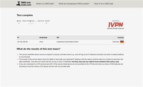 How To Test For DNS Leaks