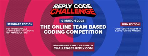 Last Day To Join The Reply Code Challenge 2023 Codeforces