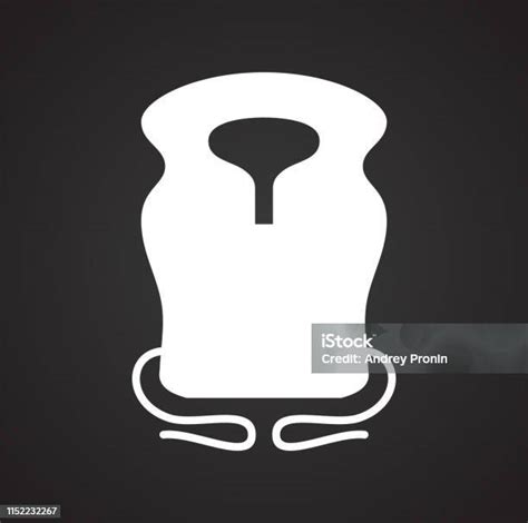 라이프 조끼 아이콘 그래픽 및 웹 디자인에 대 한 배경 설정 간단한 그림 웹 사이트 버튼 또는 모바일 앱에 대 한 인터넷 개념 기호입니다 Sos에 대한 스톡 벡터 아트 및