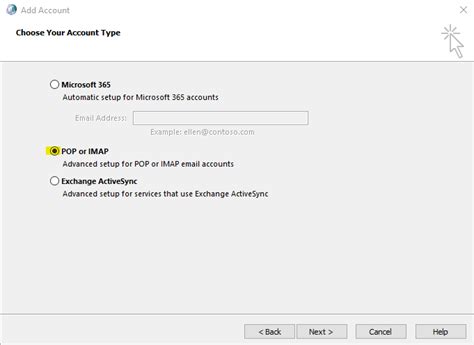 Setup Your Email On Microsoft Outlook