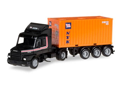 Herpa Scania T Hauber Container Semitrailer Nyk 919715