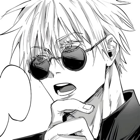 Jujutsu Kaisen Gojo Satoru 90 ♥︎ Teen Gojo Pfp Manga Manga Gojo