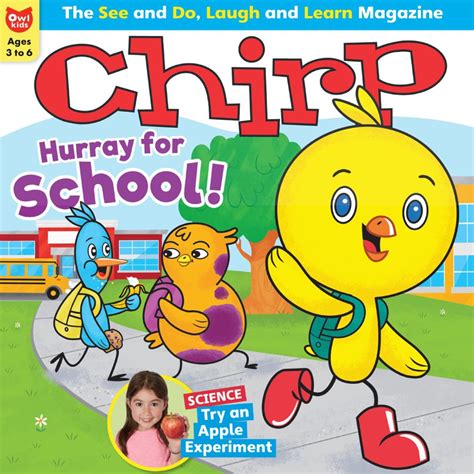 Chirp Magazine Subscription Discount The See And Do Laugh And Learn