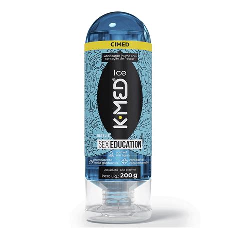 K Med Ice Gel Lubrificante Sex Education 200g