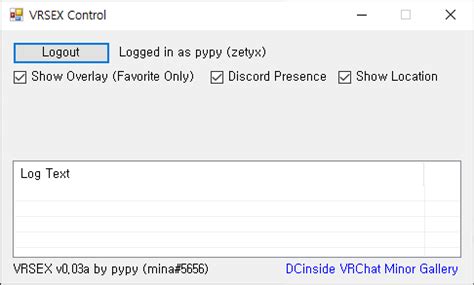 GitHub Pypy Vrc VRSEX VR Version Of VRCEX