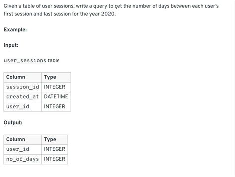 Datetime How To Calculate Number Of Days Between Users First And Last Session In Postgresqlno