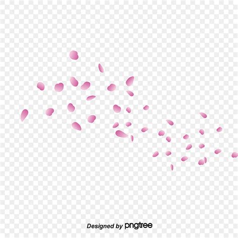 꽃잎 비 일러스트 꽃 흩날리는 붉은 꽃잎 꽃 일러스트 Png 일러스트 및 Psd 이미지 무료 다운로드 Pngtree