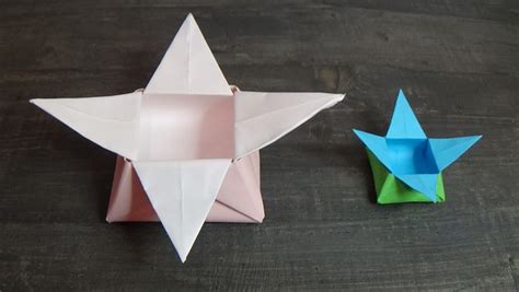 Origami Scatola A Stella Facile Laif