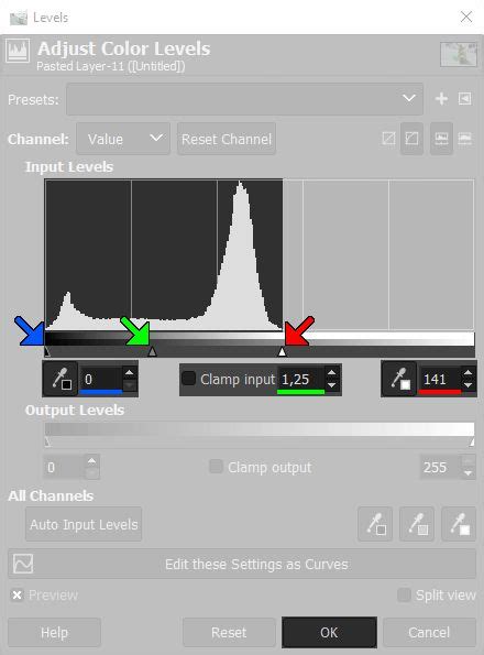 Gimp Tutorial Adjust Color Levels Histogram Gimp Tutorial Gimp