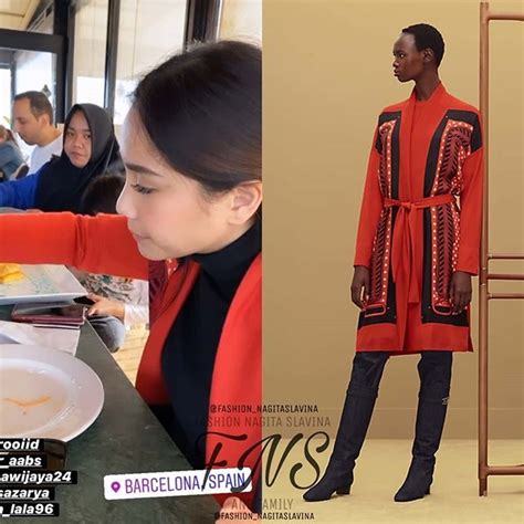 OOTD Serba Hermes Nagita Slavina Di Barcelona Total Harganya Bikin Melongo KapanLagi Com