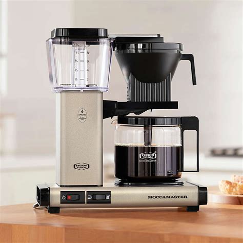 Moccamaster Kbgv Select Glass Brewer 10 Cup Sandstone Coffee Maker
