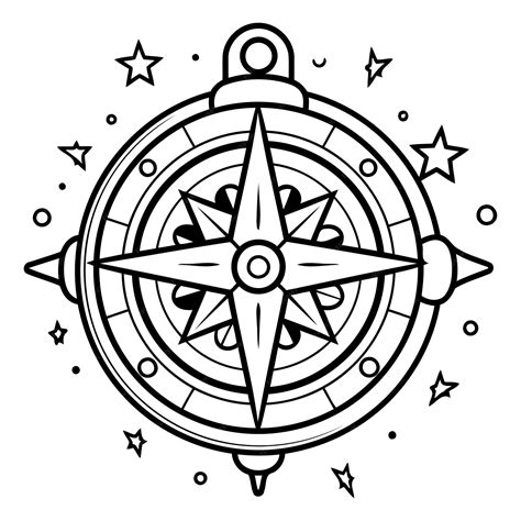 Premium Vector Compass Icon Outline Illustration Of Compass Vector Icon For Web