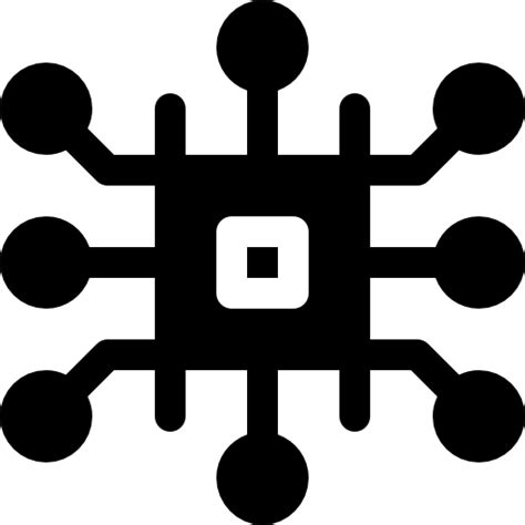 Chip Basic Rounded Filled Icon