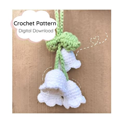 Crochet Lily Keychain At Randy Stambaugh Blog