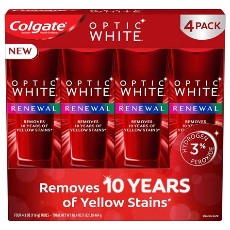 Colgate Optic White Renewal High Impact White Teeth Whitening