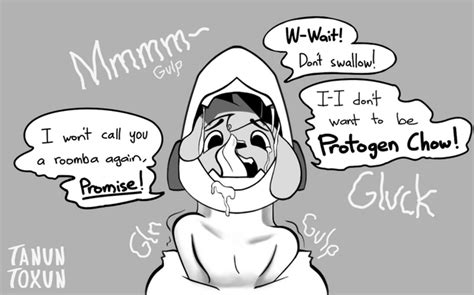 Protogen Chow By Me Unwilling Prey Protogen Pred Rfurryvore