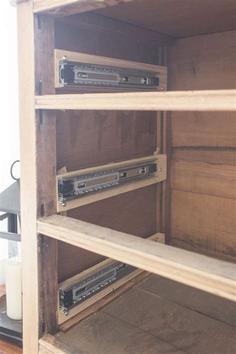 Vintage Dresser Gets A Modern Makeover Shades Of Blue Interiors Wood Furniture Plans Diy