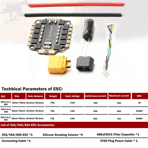 Betaflight F V S F V V S PLUS FC Bảng điều khiển chuyến bay Barometer OSD A A ESC cho FPV