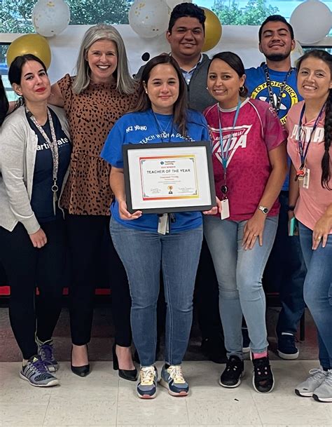 Teacher Of The Year Participate Learning
