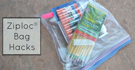 Ziploc® Bag Hacks Keeping Life Sane