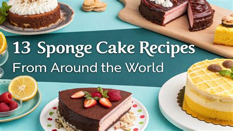13 Sponge Cake Recipes From Around The World
