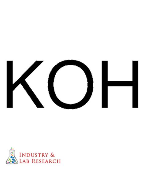 Potassium Hydroxide Solution Science And Laboratory Experiments