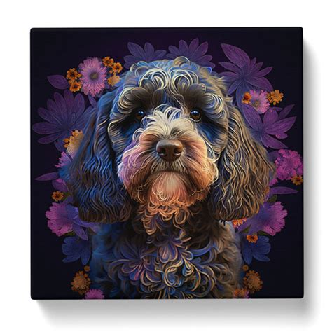 Marlow Home Co Cockapoo Ornamental Art Print Uk