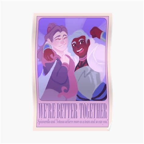 Princess Psa Spinnerella And Netossa Poster For Sale By Nicolehay