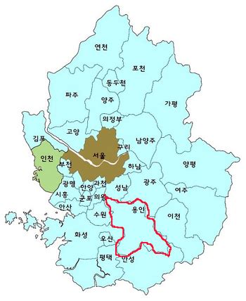 용인시의 지리 행정 교통 특성 네이버 블로그