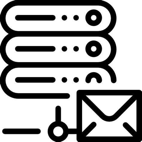 Database Detailed Rounded Lineal Icon