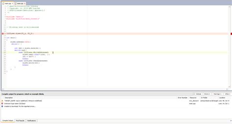Error Unknown Type Name I2cslave Max32620fthr Application