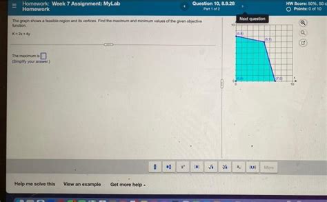 Solved Homework Week 7 Assignment Mylab Homework Question