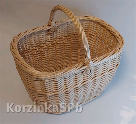 Корзина грибная плетеная из натурального ивового прута купить в ...