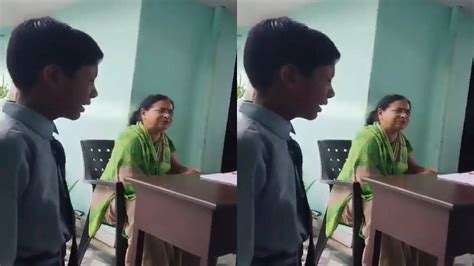 Video Viral Muzaffarnagar School Teacher Force Students To Slap