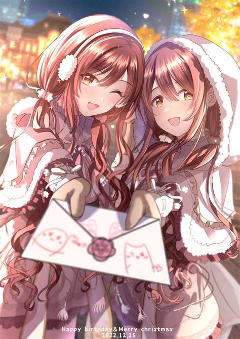 Osaki Amana And Osaki Tenka Idolmaster And 1 More Drawn By