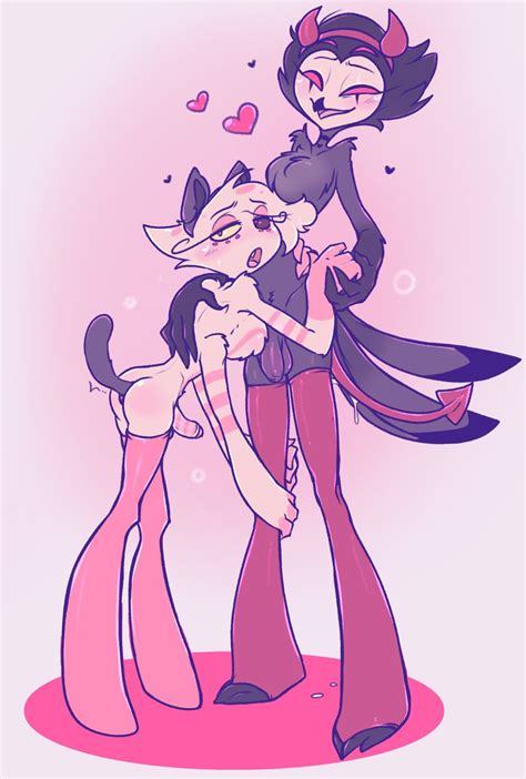 Rule 34 2boys Aipeco18 Angel Dust Hazbin Hotel Anthro Anthro Only