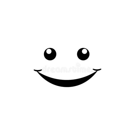 Smile Icon Logo Vector Stock Vector Illustration Of Black 229799783
